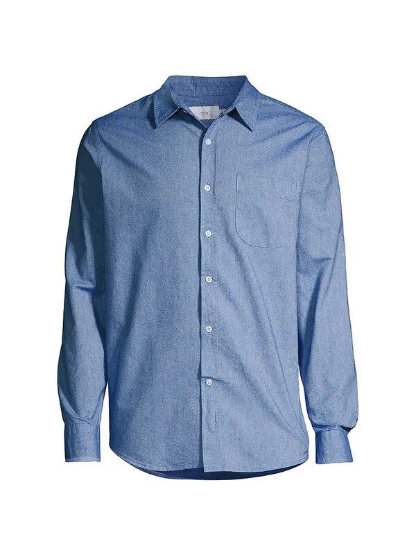 Onia Washed Oxford Long-sleeved Shirt