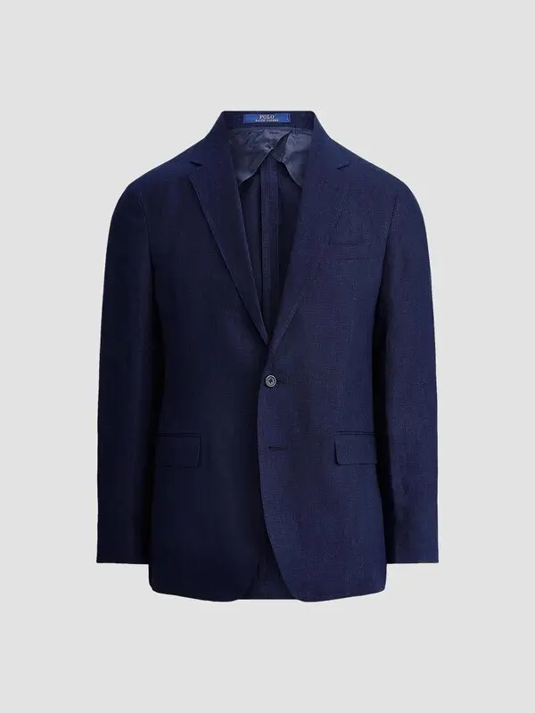Polo Ralph Lauren Linen Single-breasted Sportscoat - Navy