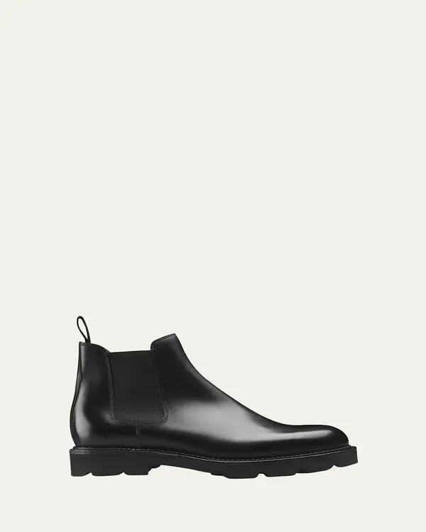 John Lobb Lawry Leather Chelsea Boots
