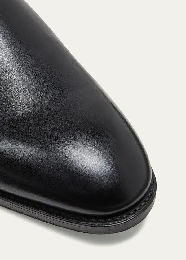 John Lobb Lawry Leather Chelsea Boots