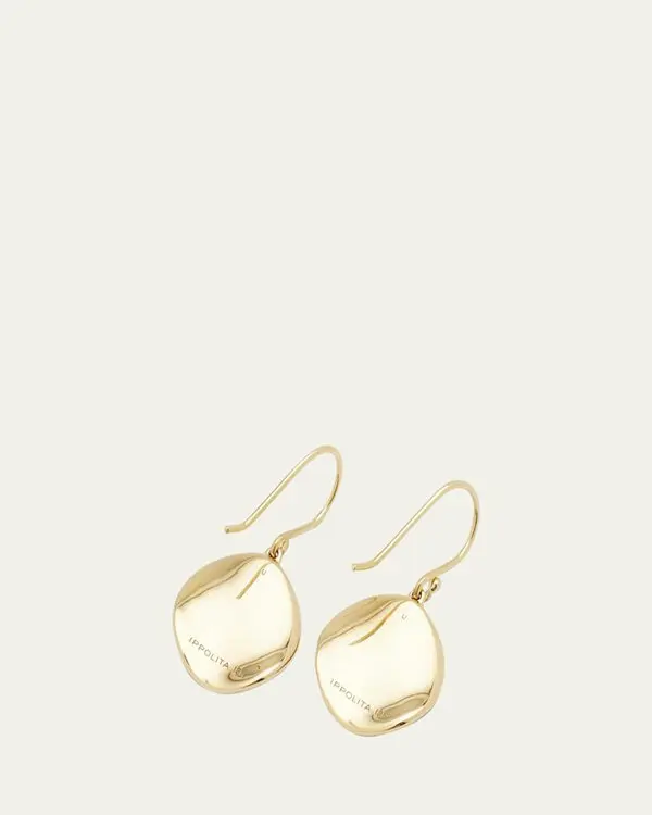 Ippolita Medium Flower Drop Earrings In 18k Gold With Diamonds