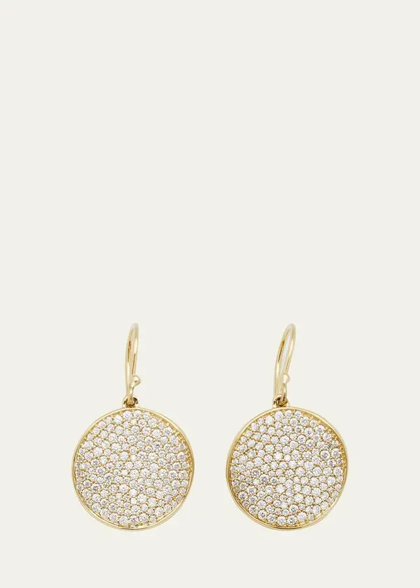 Ippolita Medium Flower Drop Earrings In 18k Gold With Diamonds
