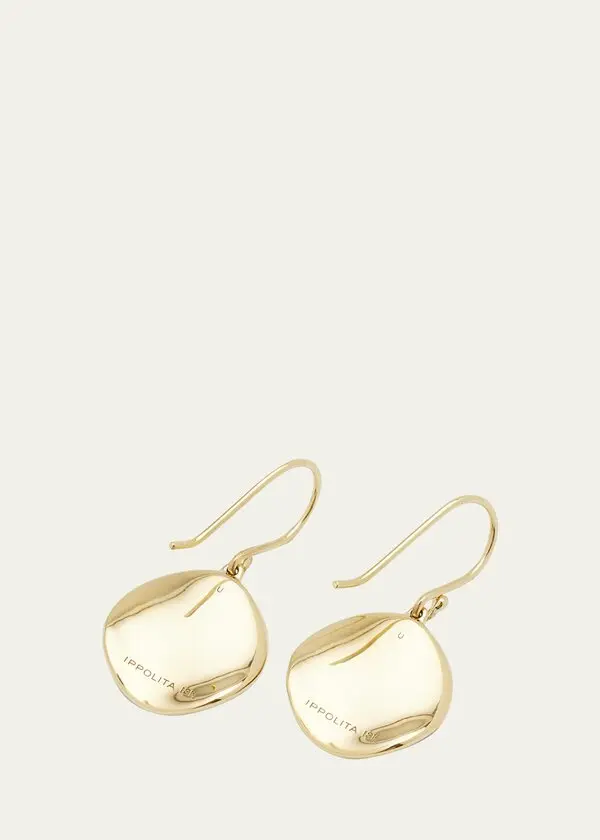 Ippolita Medium Flower Drop Earrings In 18k Gold With Diamonds