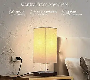 BRIGHTECH Indoor Timer And Schedule Function Wi Fi Smart Plug