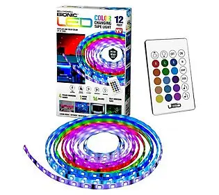 BELL & HOWELL Bell + Howell Led Color Changing Tape Light W R Emote Control - One-color
