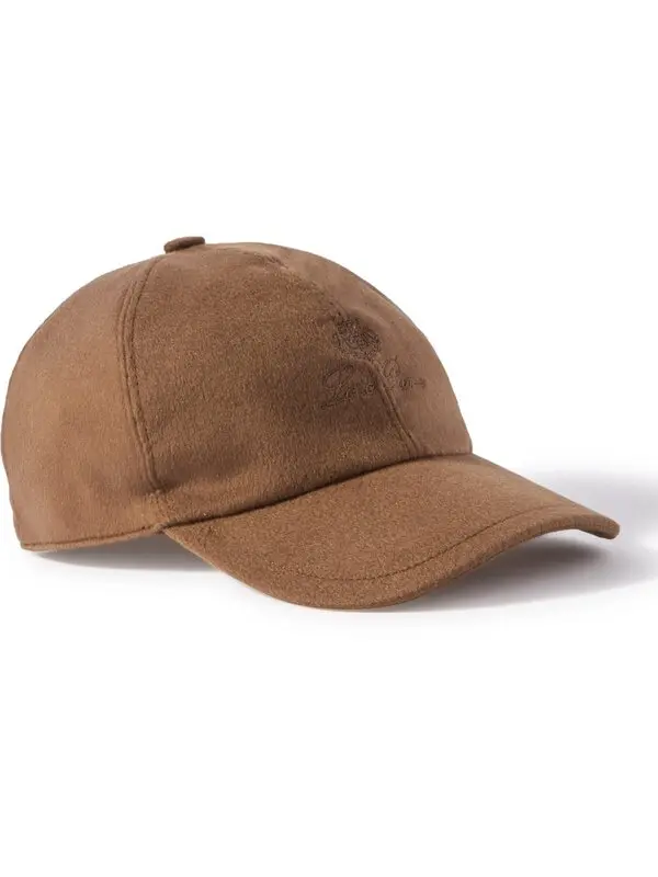 Loro Piana Logo-embroidered Storm System® Baby Cashmere Baseball Cap