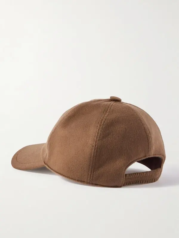 Loro Piana Logo-embroidered Storm System® Baby Cashmere Baseball Cap