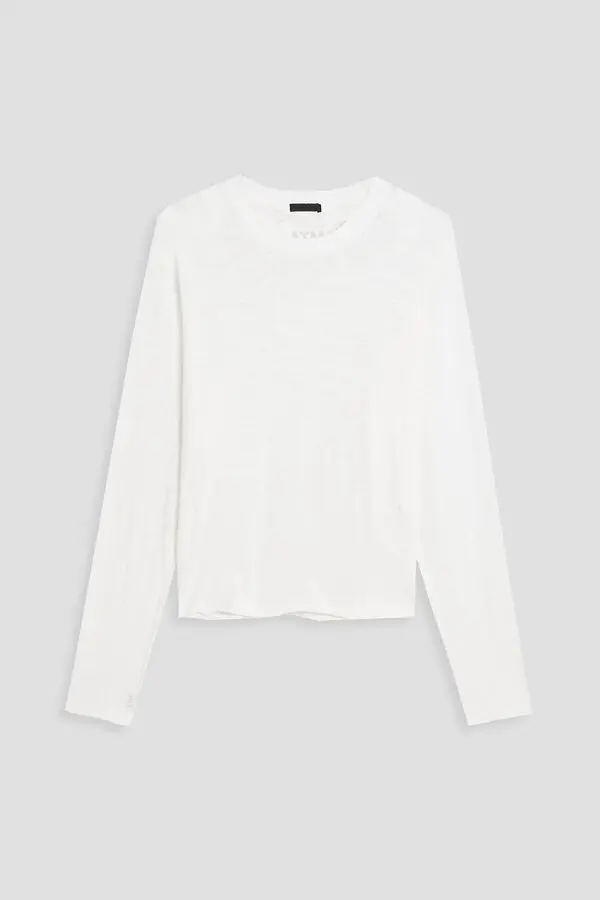 ATM Anthony Thomas Melillo Slub Cottonjersey Top