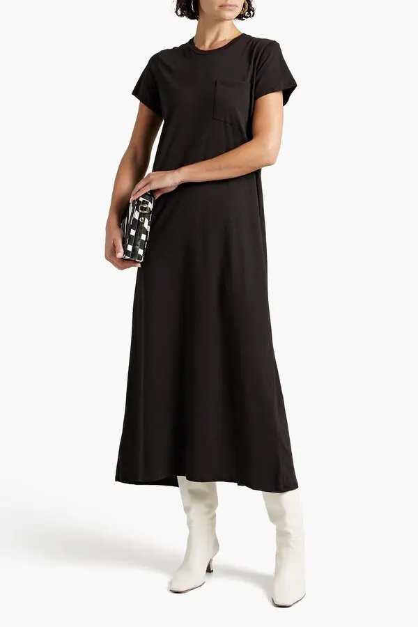 ATM Anthony Thomas Melillo Cotton-jersey Midi Dress