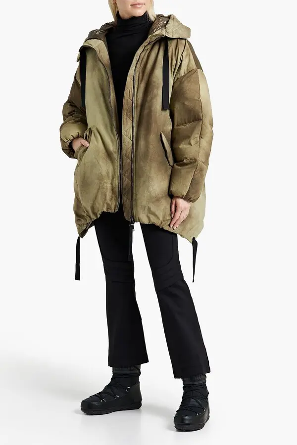 HOLDEN Tie-dyed Hooded Down Parka