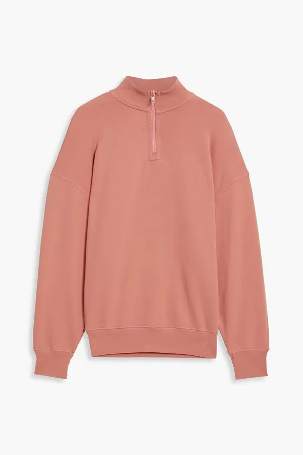 ATM Anthony Thomas Melillo French Cotton-terry Zip-up Sweatshirt