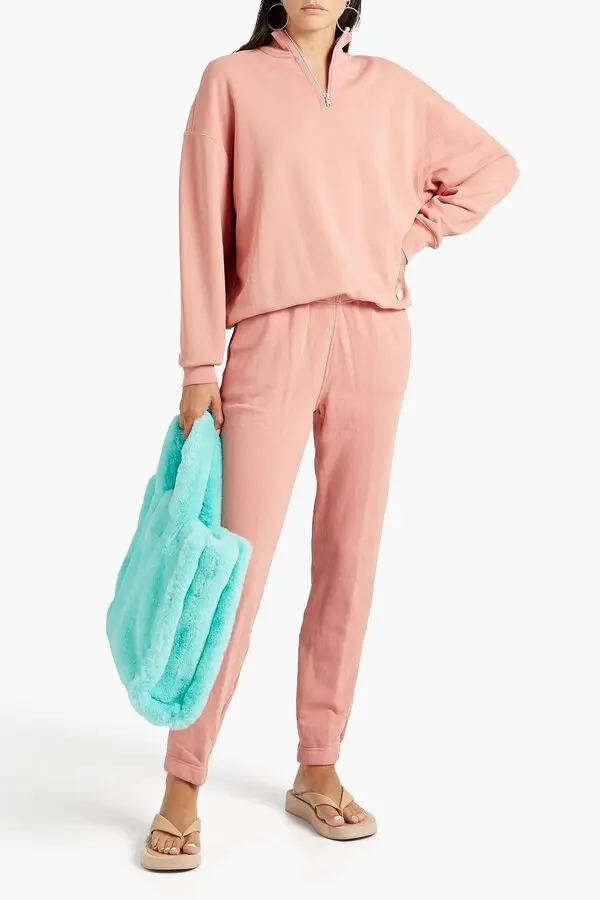 ATM Anthony Thomas Melillo French Cotton-terry Zip-up Sweatshirt