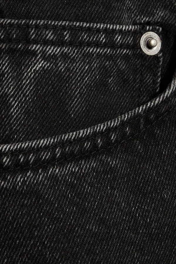 Ksubi Playback Highrise Straightleg Jeans - Black