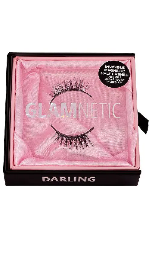 GLAMNETIC Darling Magnetic Half Lashes In Black