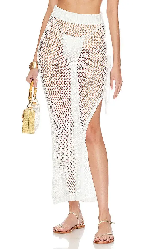 Beach Riot Deborah Skirt - White