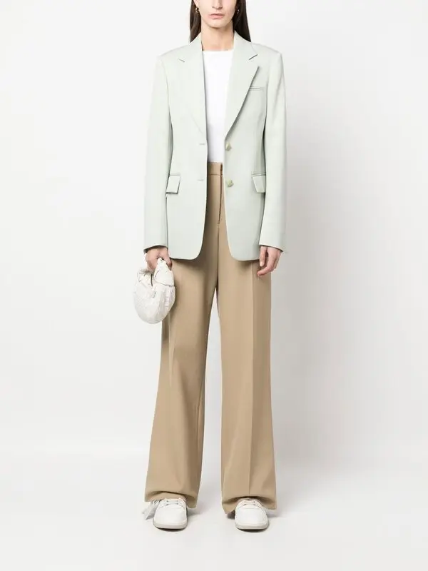 LANVIN Single-breasted Virgin Wool Blazer
