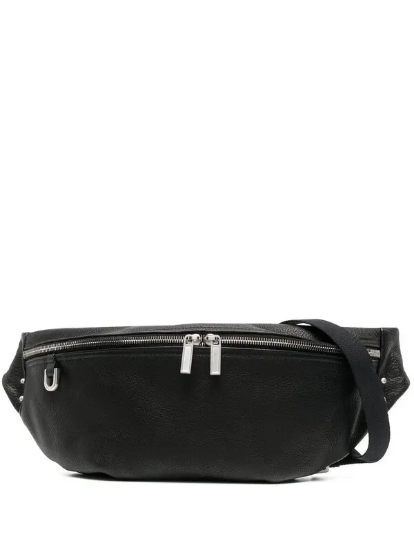 Rick Owens Grained-leather Belt Bag