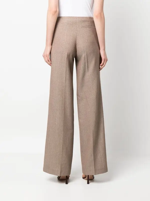 Stella McCartney Pleated Wide-leg Trousers