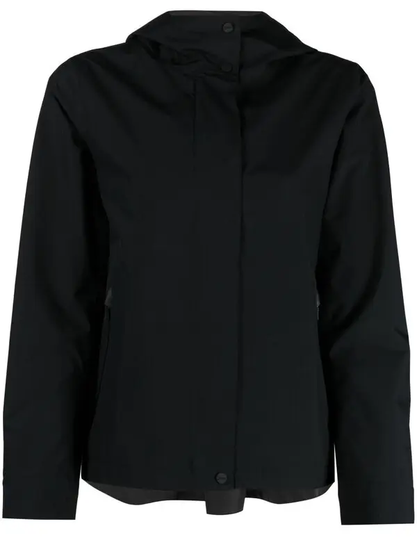 Herno Zip-fastening Hooded Jacket - Black