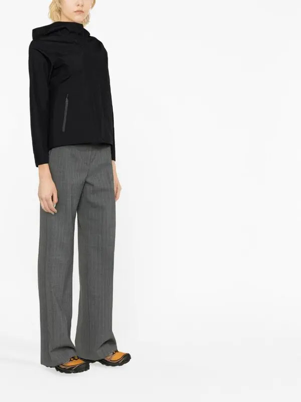 Herno Zip-fastening Hooded Jacket - Black