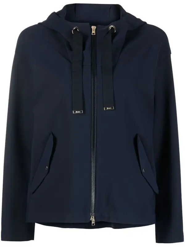 Herno Zip-up Hooded Jacket