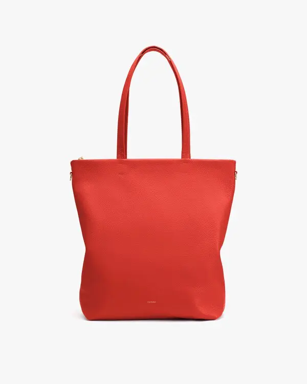 Cuyana Easy Zipper Tote Bag - Chili