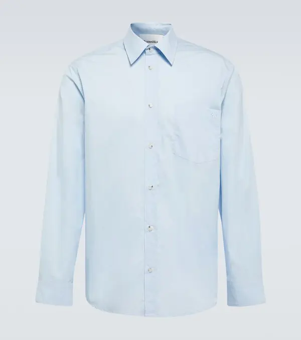 Nanushka Kaleb Cotton Oxford Shirt