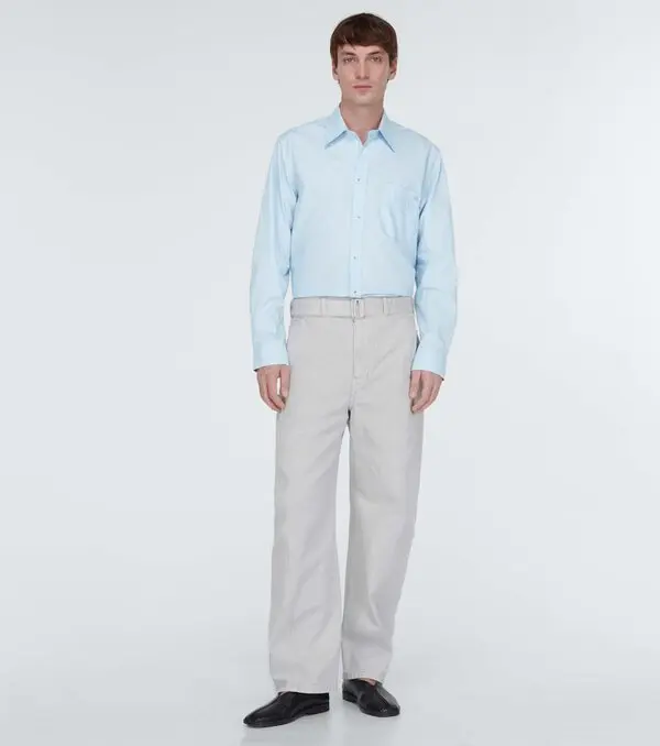 Nanushka Kaleb Cotton Oxford Shirt