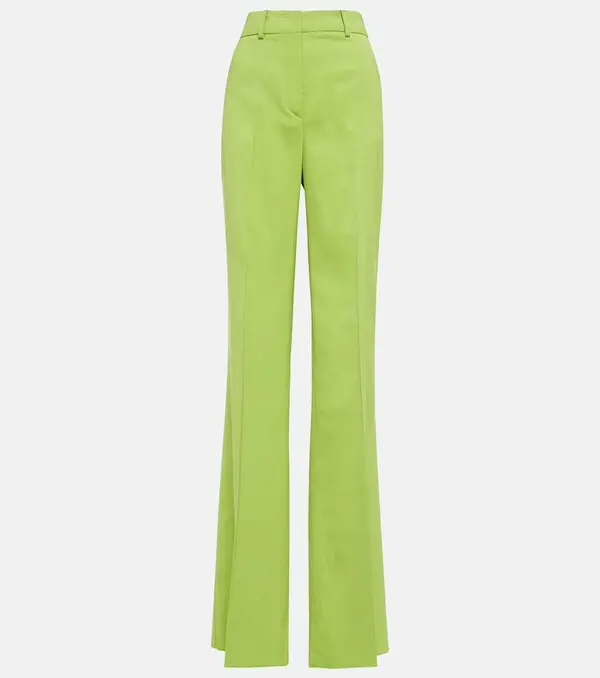 Sportmax Paniere High-rise Wide-leg Pants