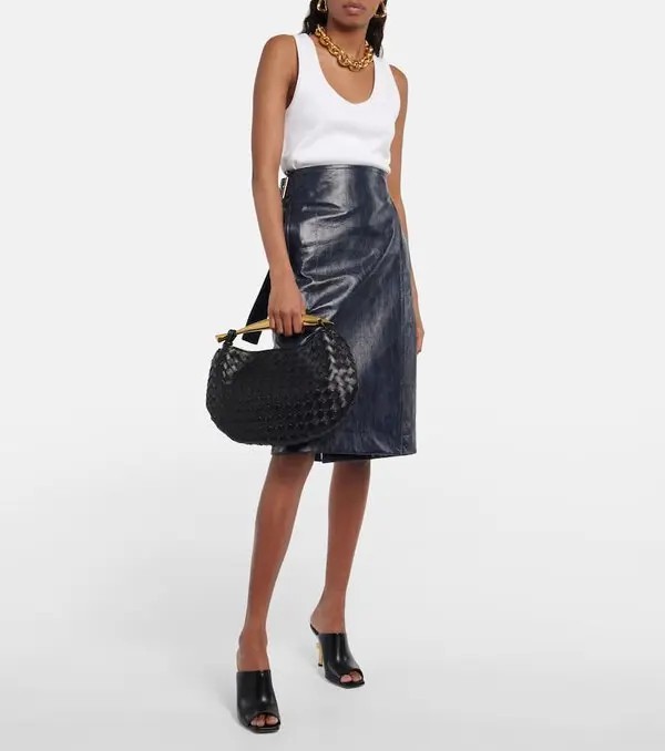 Bottega Veneta Sardine Small Shoulder Bag - Black