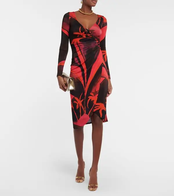 LOUISA BALLOU Summer Solstice Midi Dress
