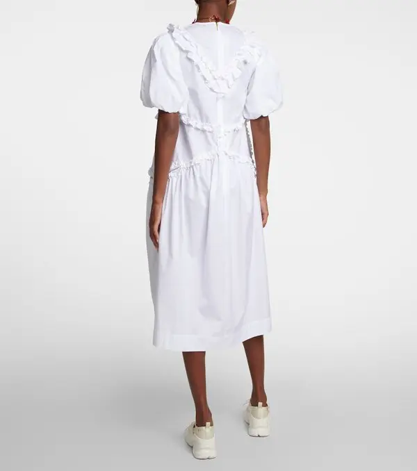Simone Rocha Cotton Midi Dress