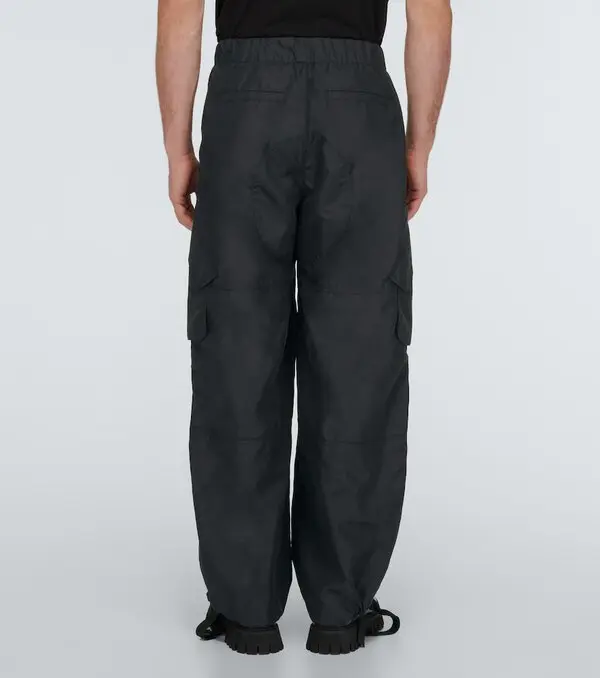 Versace Technical Wide-leg Cargo Trousers