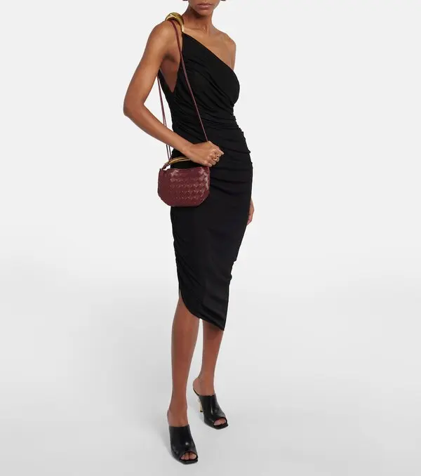 Bottega Veneta Knot Leather Mules - Black