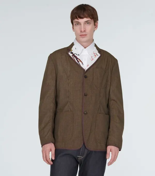 Junya Watanabe Checked Blazer