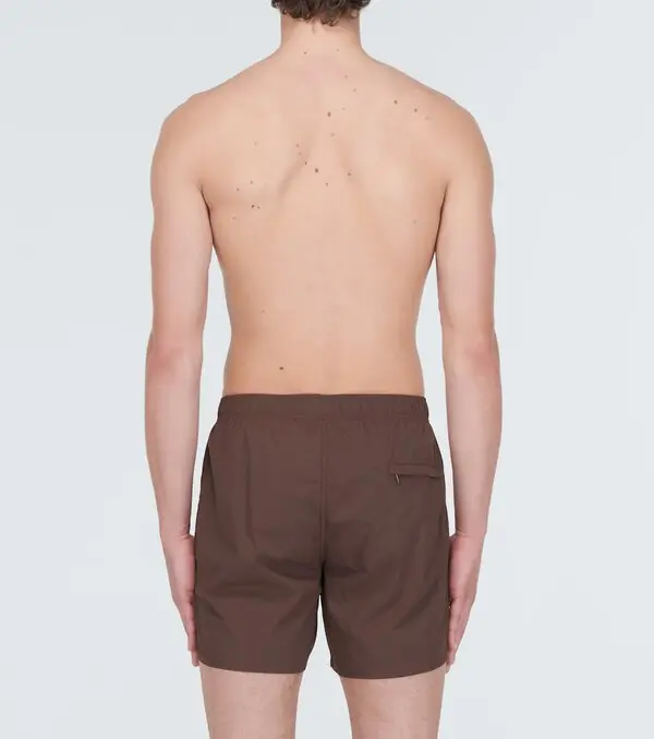 JIL SANDER Swim Trunks - Brown