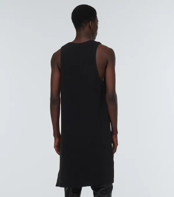Nanushka Zeno Cotton-blend Tank Top - Black