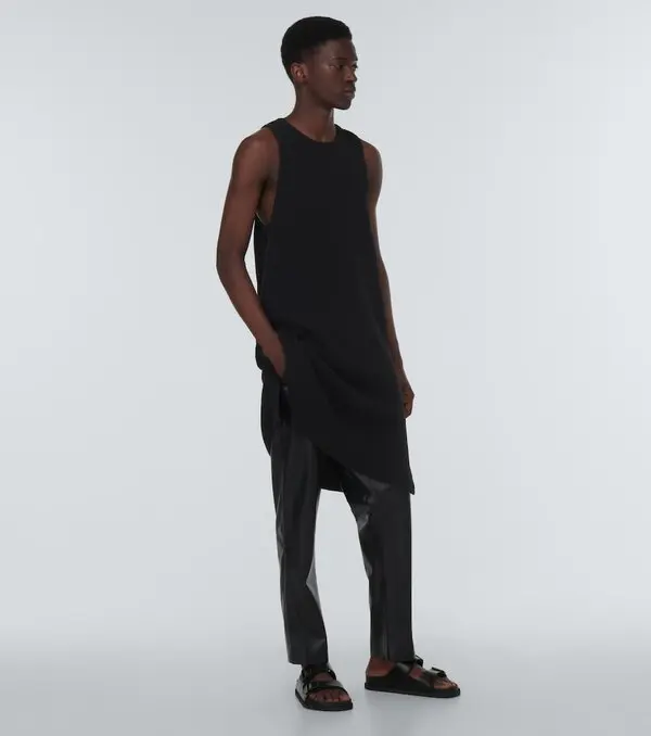 Nanushka Zeno Cotton-blend Tank Top