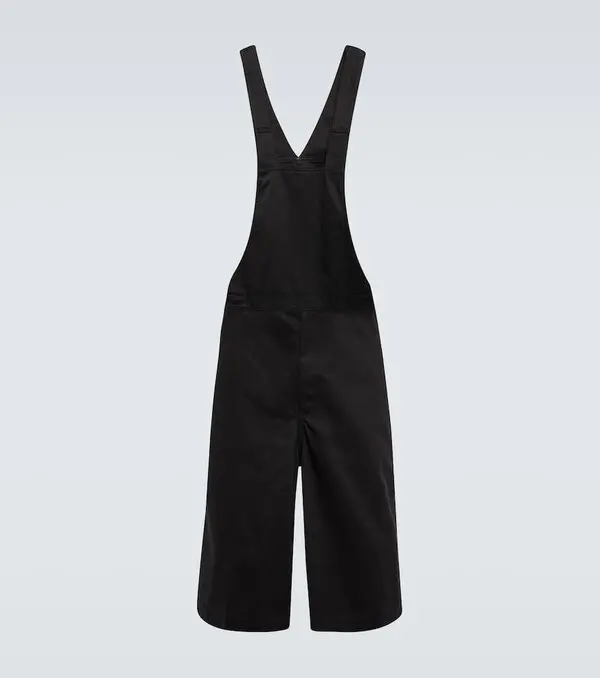 Comme Des Garçons Cotton Twill Overalls - Black