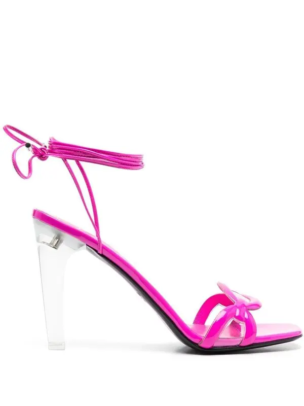 Valentino Garavani Ankle Strap Leather Sandals
