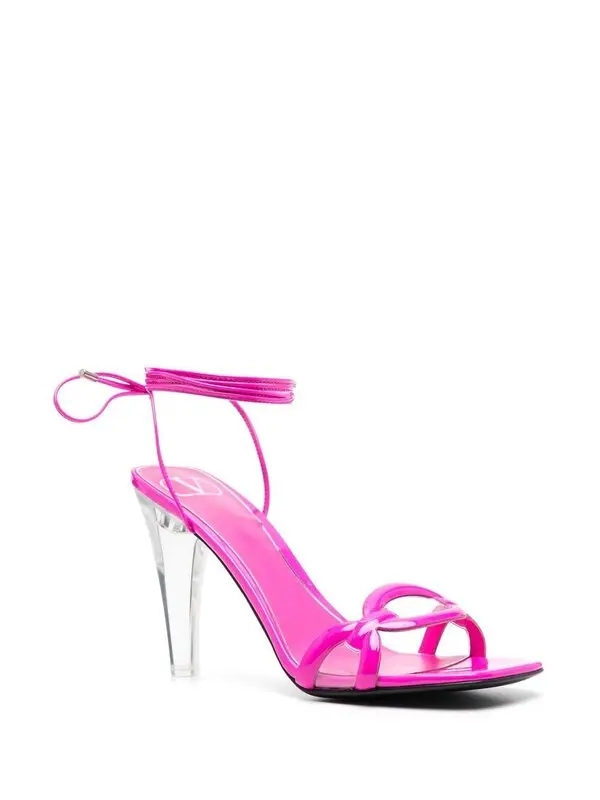 Valentino Garavani Ankle Strap Leather Sandals