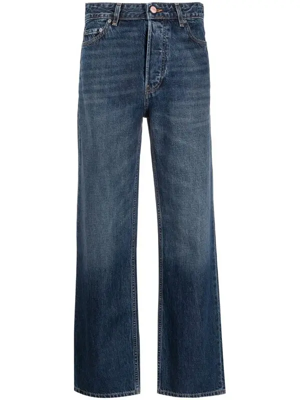 GANNI Wide Leg Jeans