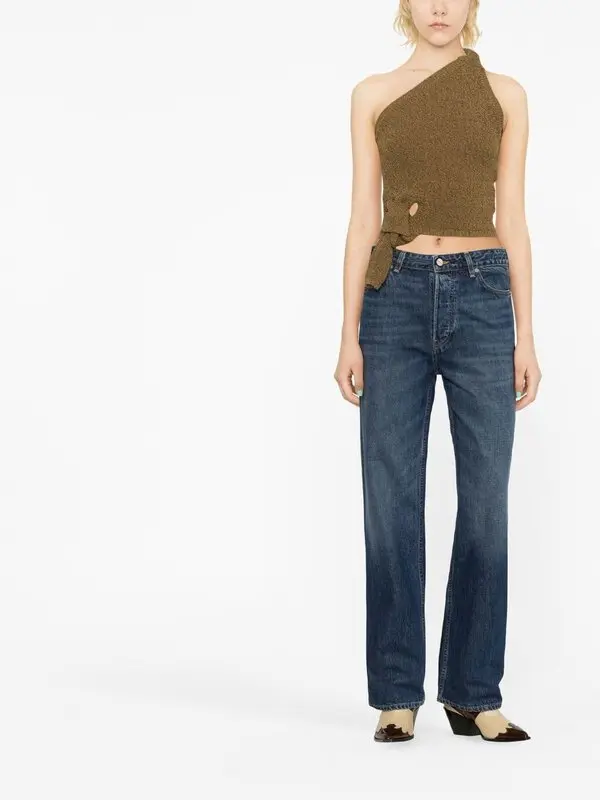 GANNI Wide Leg Jeans