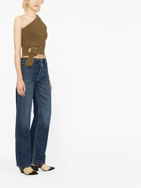 GANNI Wide Leg Jeans
