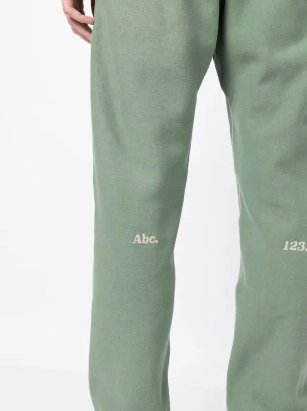 ADVISORY BOARD CRYSTALS Drawstring-waist Joggers - Green