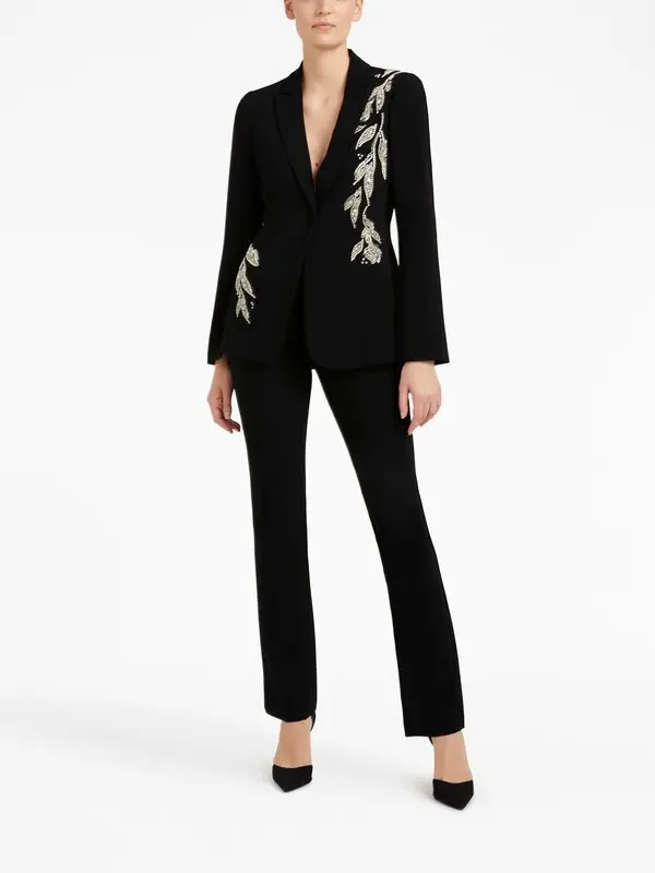 Cinq À Sept Crystal Embellished Blazer