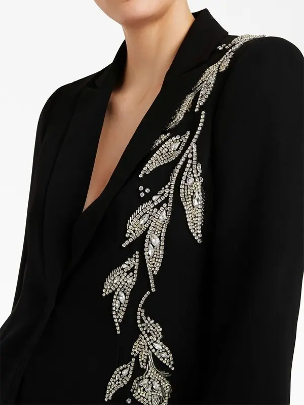 Cinq À Sept Crystal Embellished Blazer