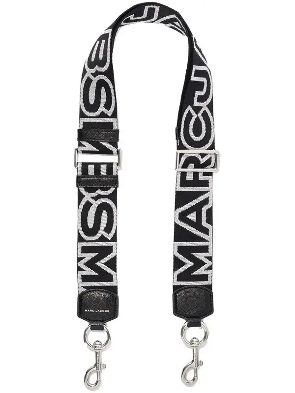 Marc Jacobs Strap Logo-motif Strap - Black