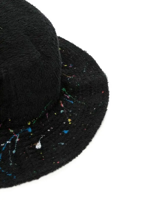 HACULLA. Glitched Bucket Hat - Black