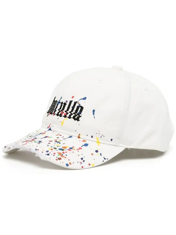 HACULLA. Glitched Saw Baseball Cap - White